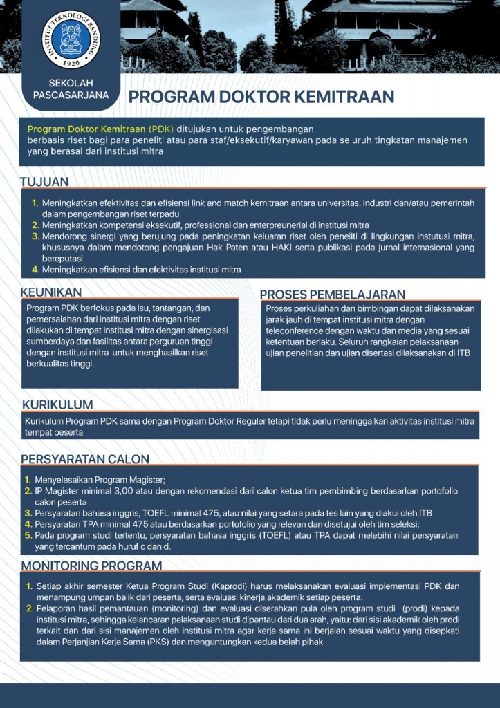 Program Doktor Kemitraan – SPITM