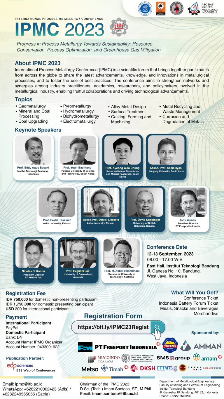 HOME IPMC 2023 – fttmmetallurgy